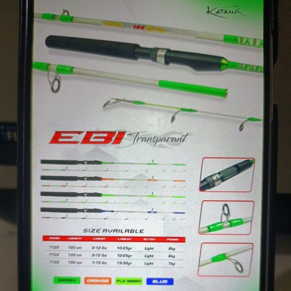Jual JORAN PANCING UDANG / IKAN LENTUR LIGHT EBI TRANSPARANT 1 BUAH ...
