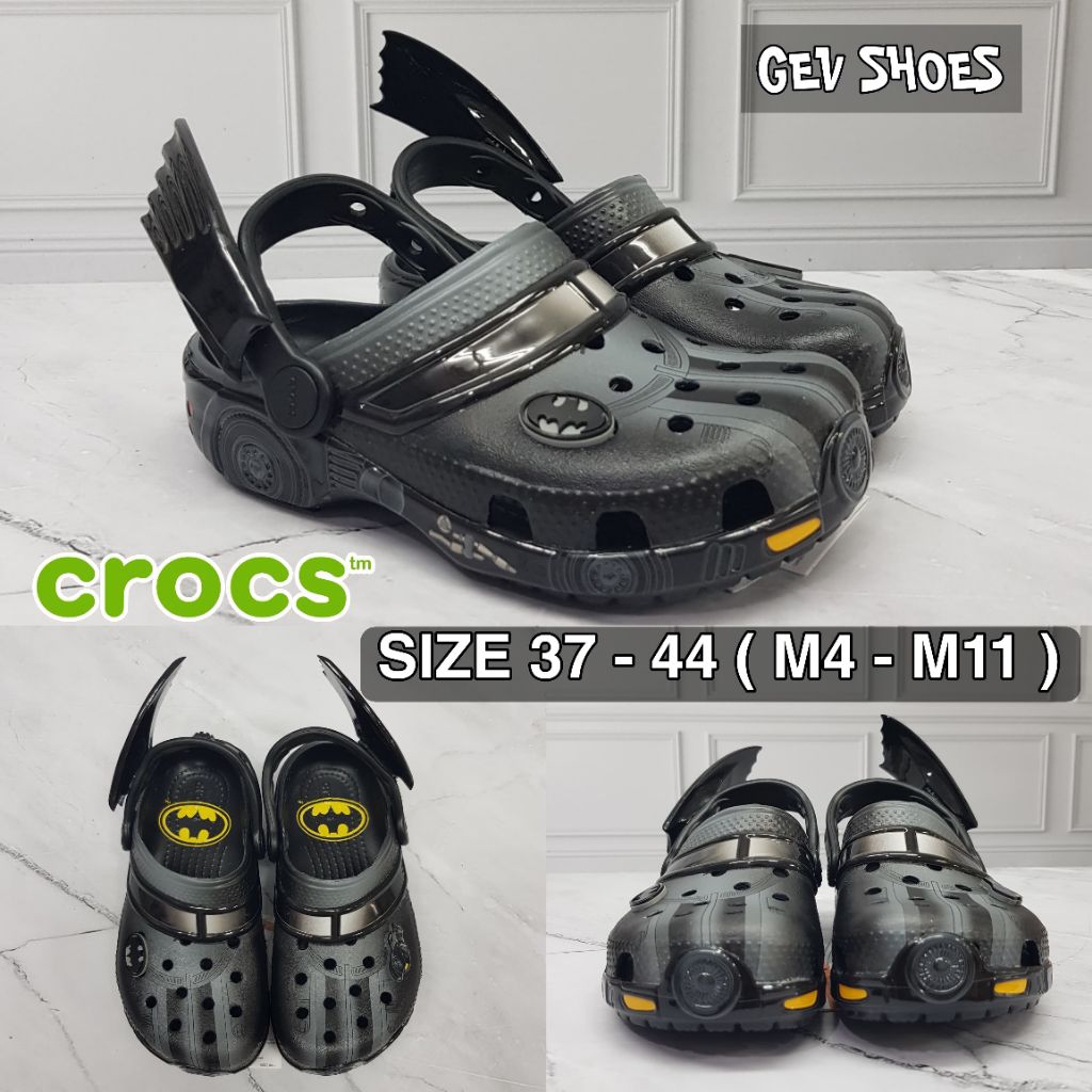 Jual SANDAL CROCS PRIA BATMAN ( ADA KNALPOT ) | Shopee Indonesia
