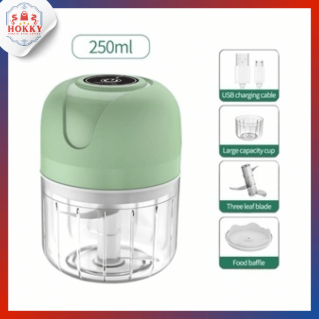 Jual MINI CHOPPER KYLO HIJAU / GILING DAGING BUMBU MINI / MINI CHOPPER ...