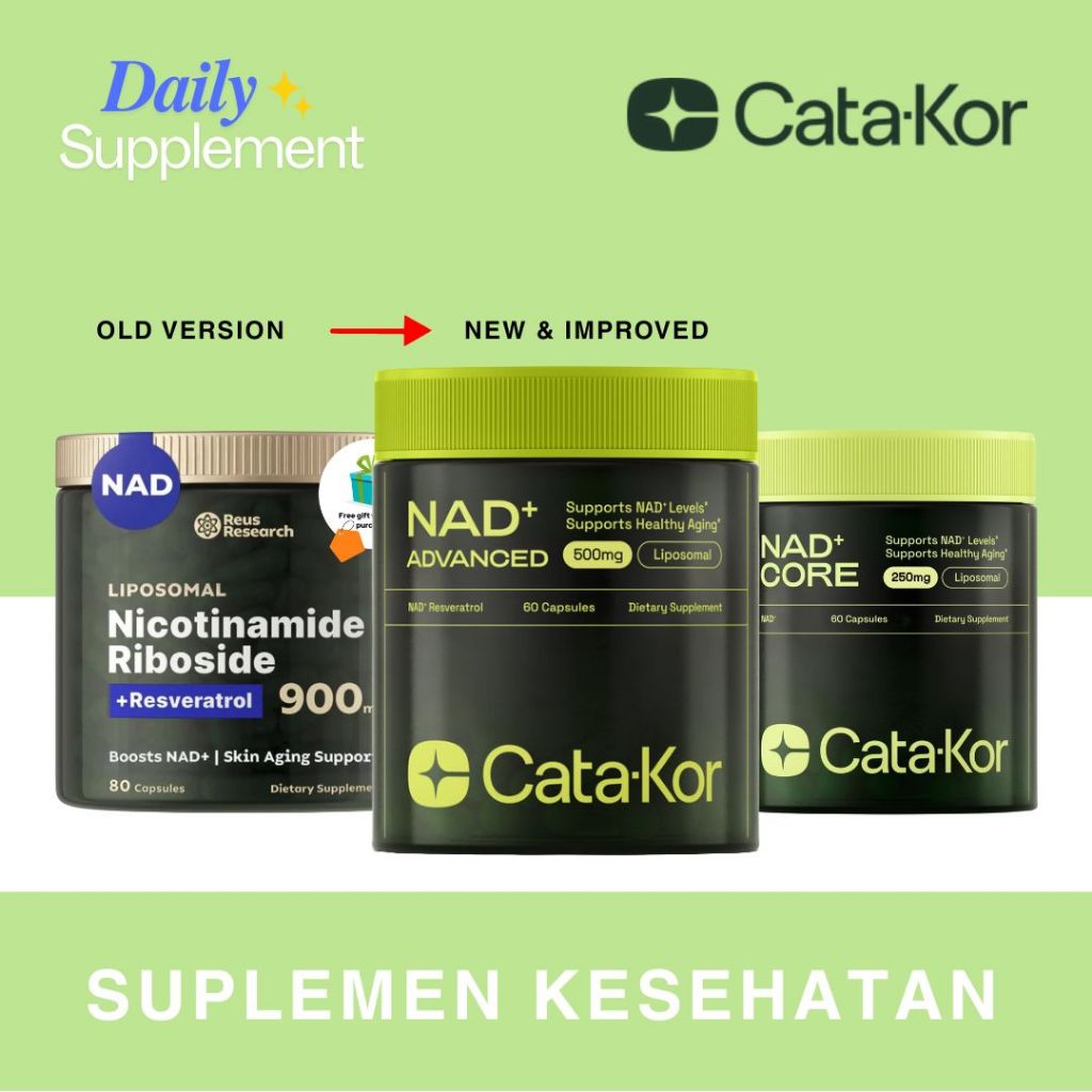 Jual Reus Research NAD+ Nicotinamide Riboside+Resveratrol 900mg-80 ...