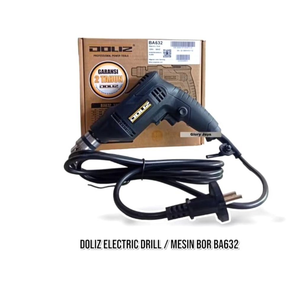 Jual Mesin Bor 10mm Doliz BA632 (320watt) Electric Drill German ...