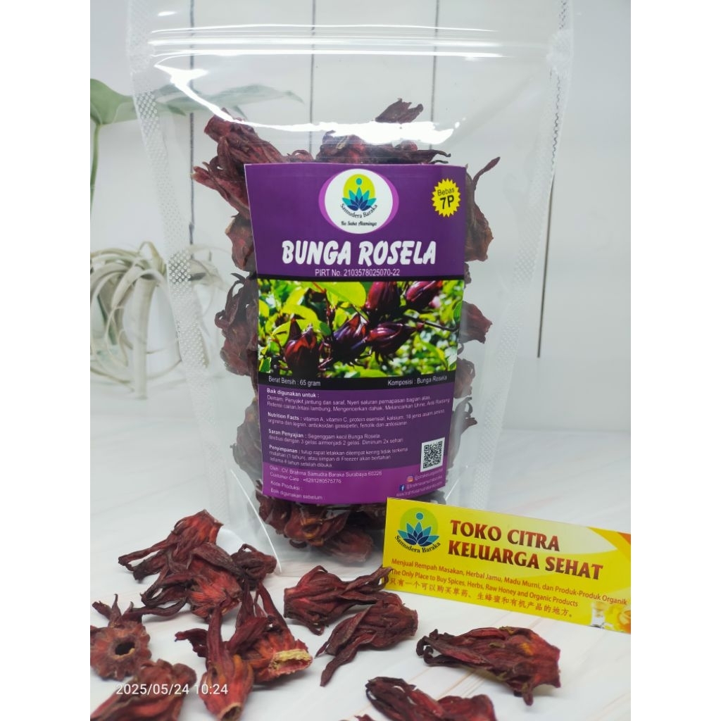 Jual Bunga Rosella Teh Rosela Hibiscus Tea Surabaya Jawa Timur Produk ...