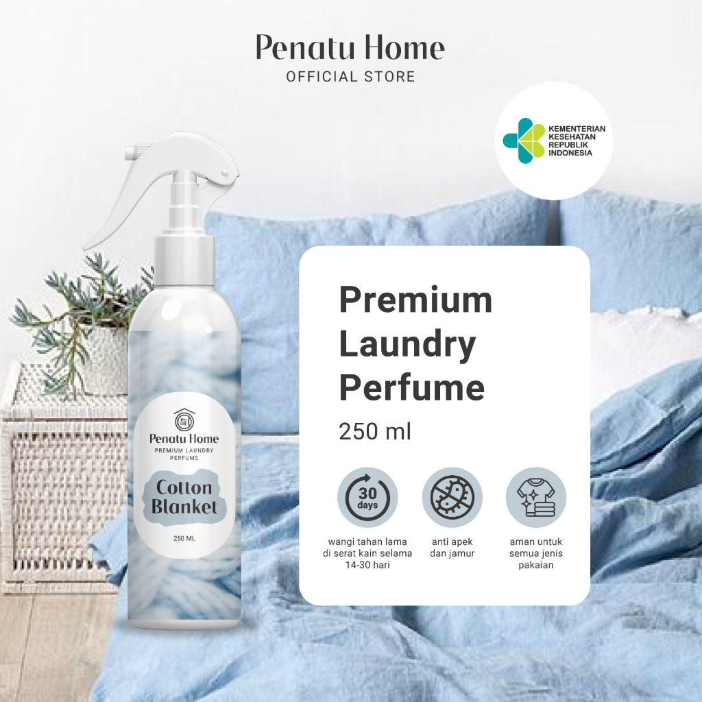 Jual Parfum Laundry Premium Penatu Home - Cotton Blanket | Shopee Indonesia