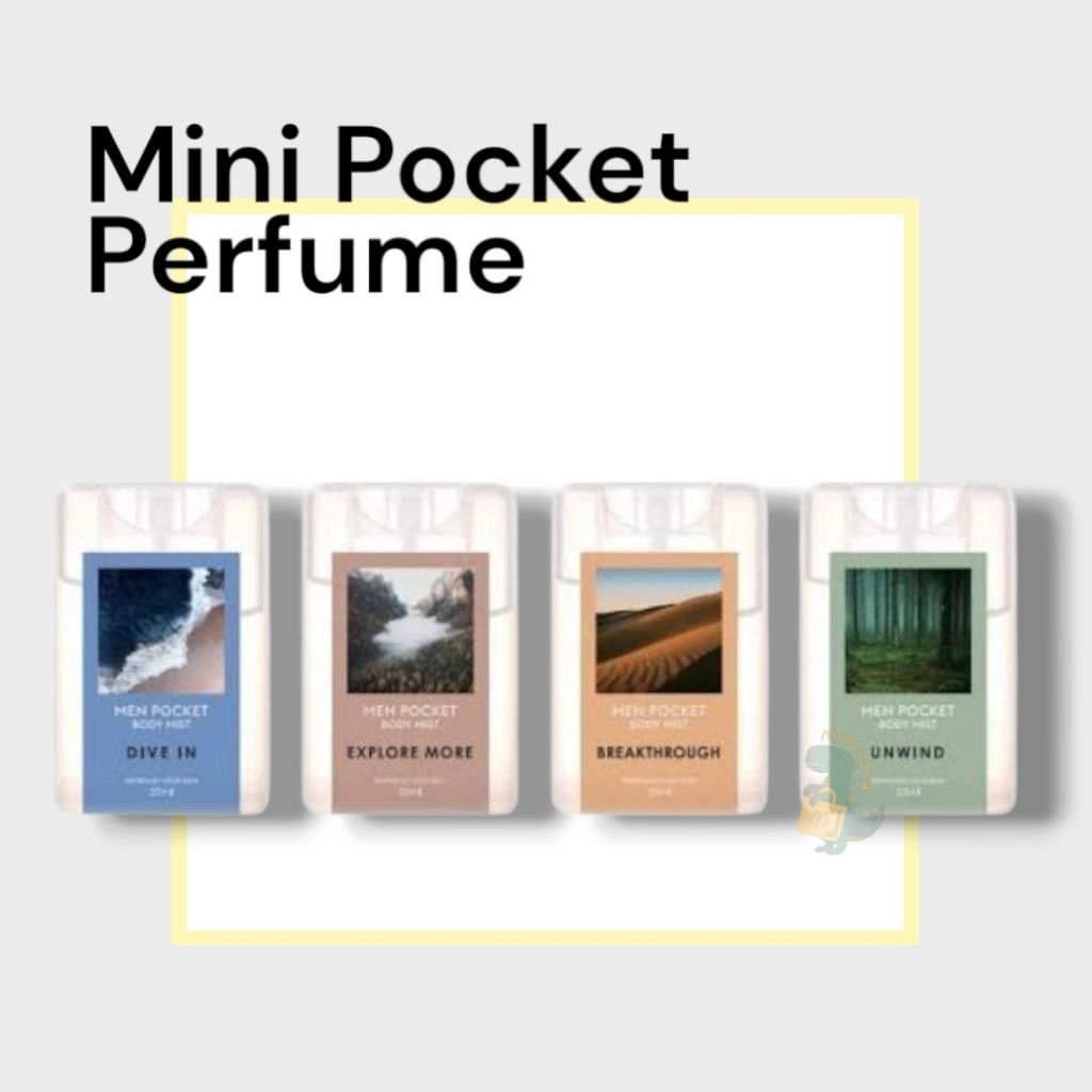 Jual Miniso Mini Pocket Perfume 20ml Men Women Body Mist Parfum Saku ...