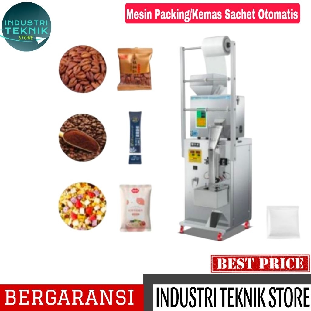 Jual Mesin Packing/Kemas Sachet Otomatis Butiran/Bubuk FZS-100TSS ...