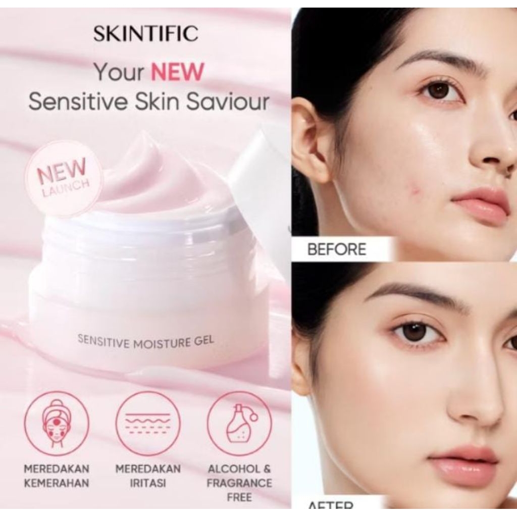 Jual SKINTIFIC - MOISTURIZER COLLECTION MSH Niacinamide Brightening ...