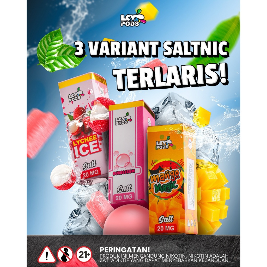 Jual LCV JUICE PODS Series 30ml 20mg Salt Nic | Shopee Indonesia