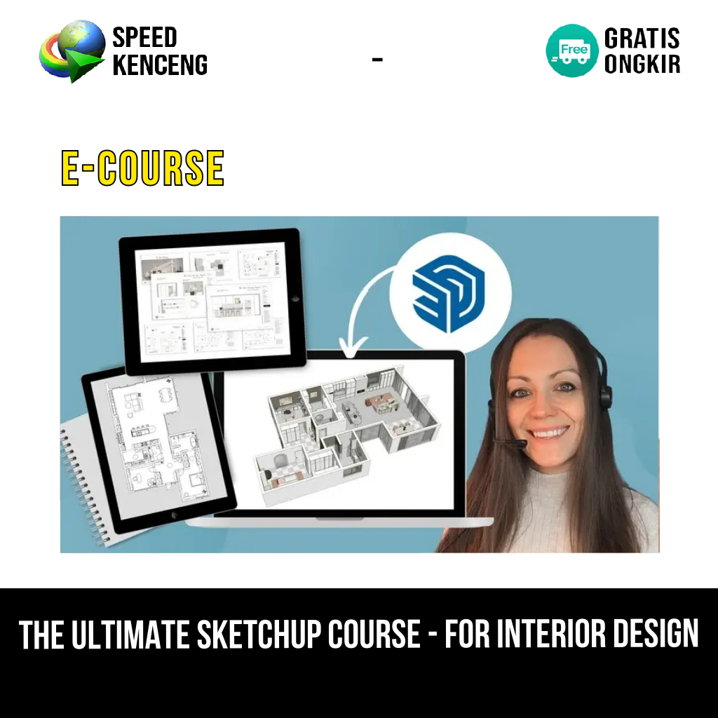 Jual [e-course] Belajar Interior Design di Sketch Up | The Ultimate ...