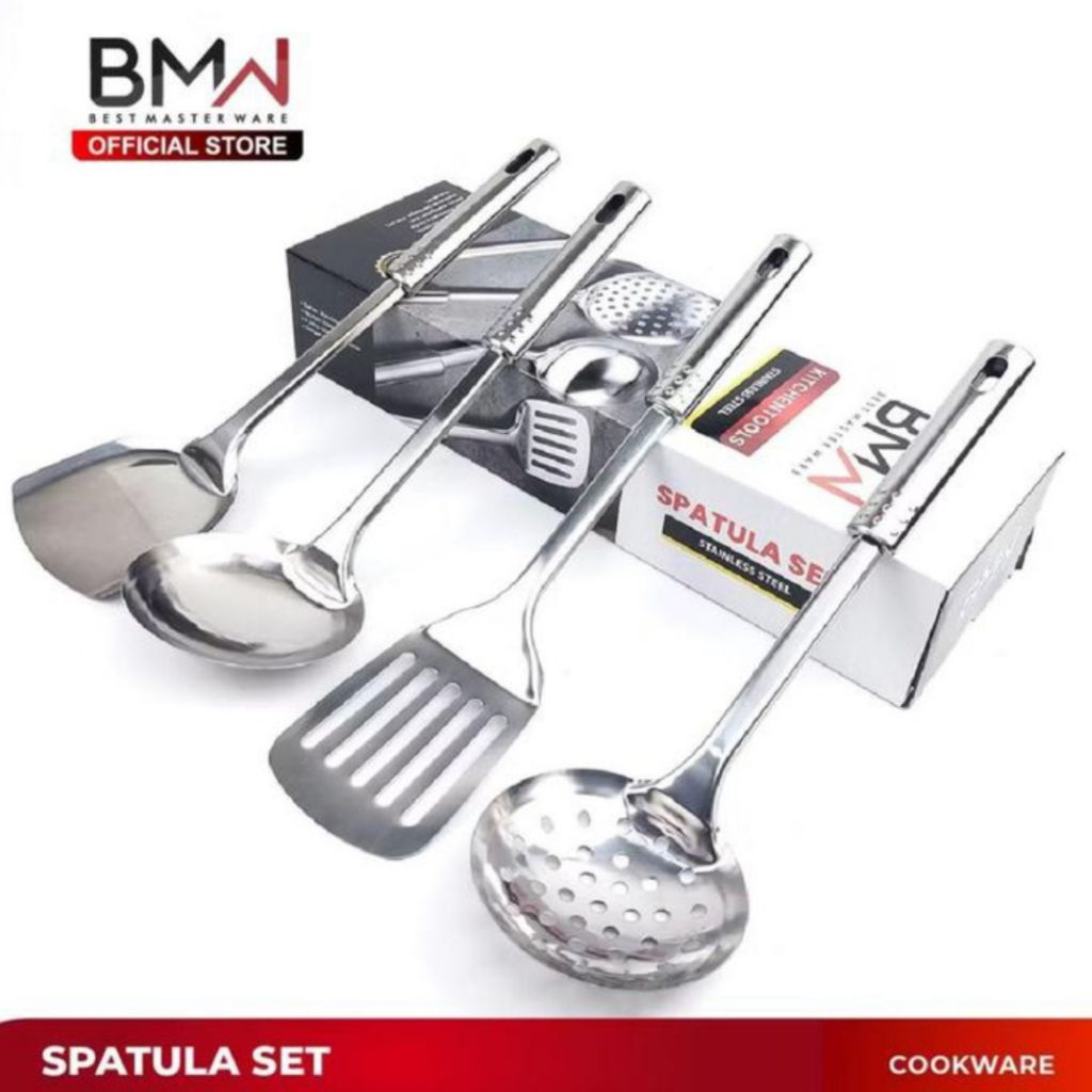 Jual Sutil Stainless Set 4pcs Sodet Stainless Anti Karat Serokan ...