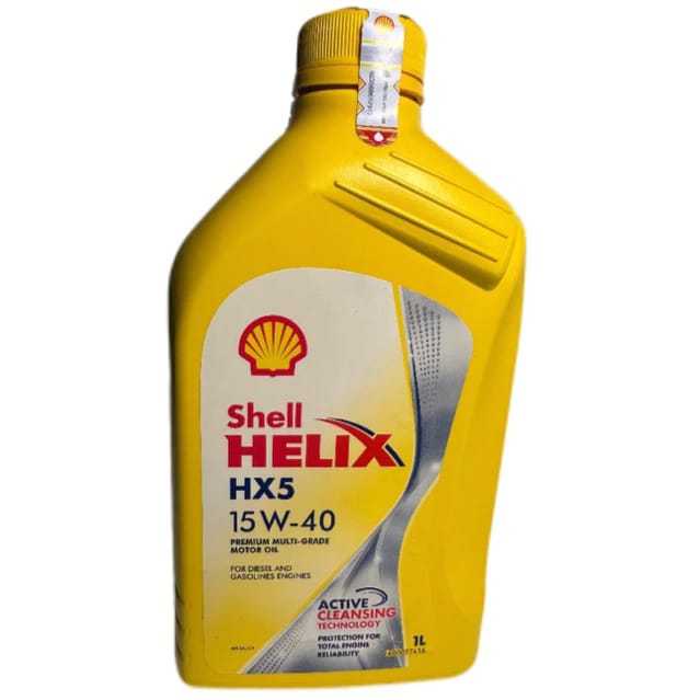 Jual Shell Helix HX5 Motor Oil 15W-40 1 LITER | Shopee Indonesia