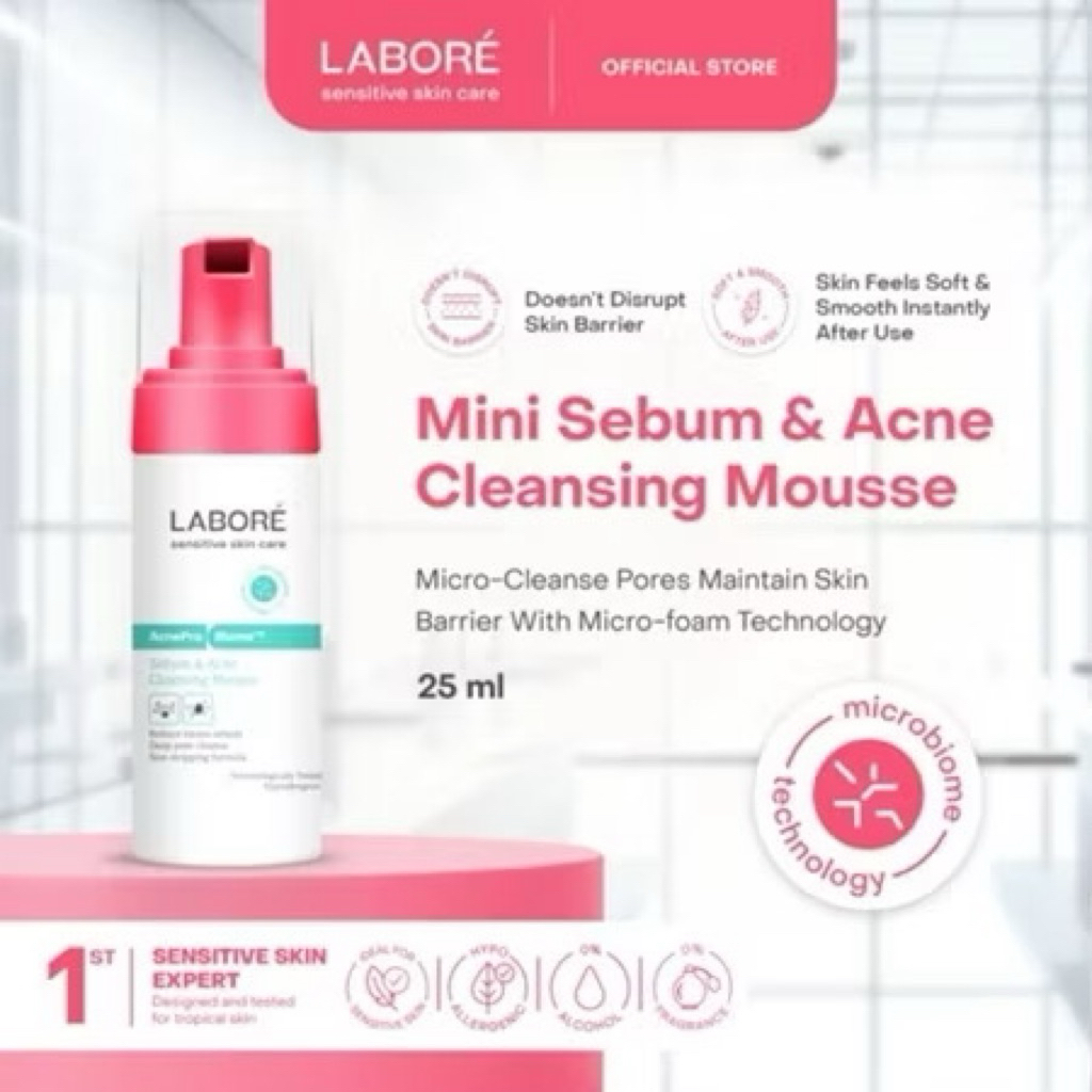 Jual Labore Sensitive Skin Care AcnePro Biome Sebum & Acne Cleansing ...