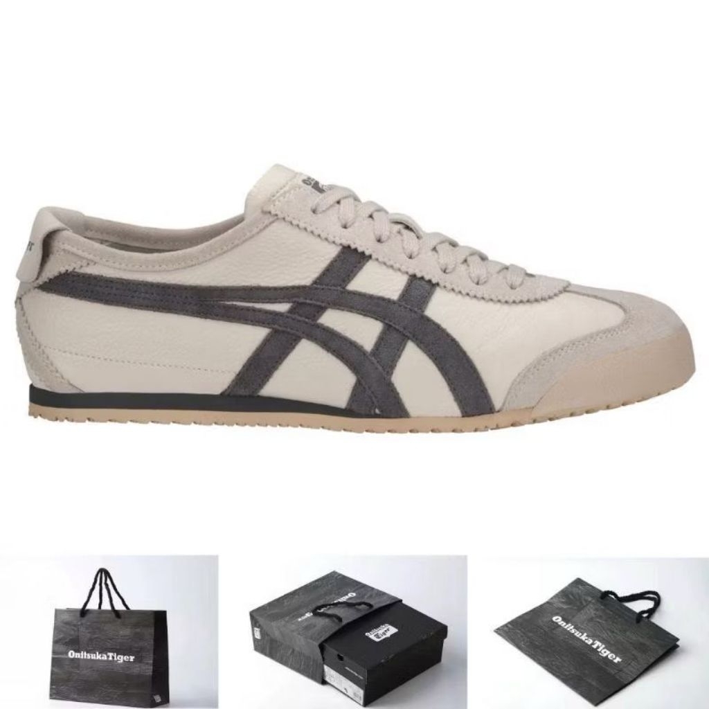 Jual SEPATU ONITSUKA TIGER MEXICO 66 DELUXE CARBON GREY | Shopee Indonesia