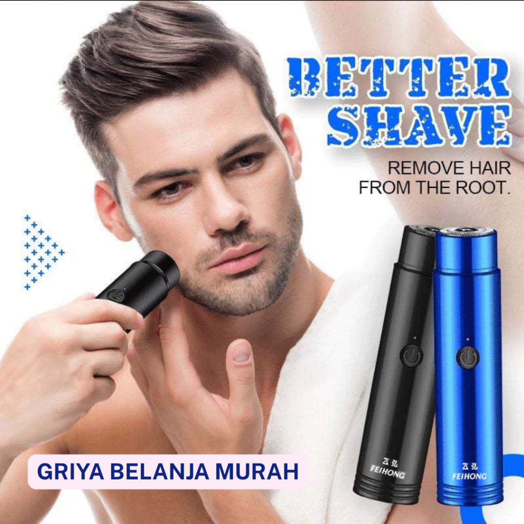 Jual ALAT CUKUR JENGGOT ELEKTRIK PRAKTIS CUKURAN JENGGOT PRIA CUKUR ...