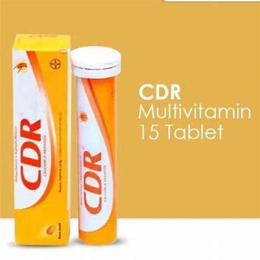 Jual CDR Multivitamin – 15 Tablet Effervescent | Shopee Indonesia