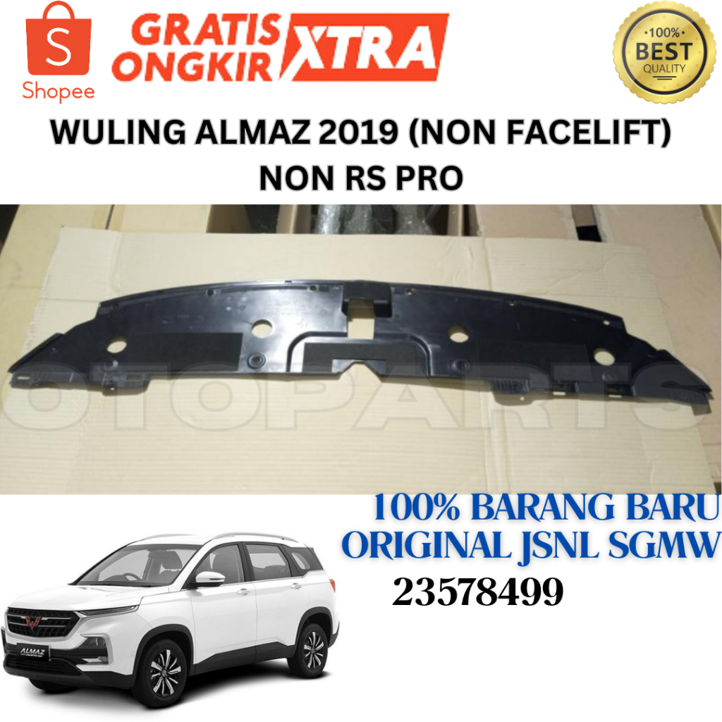 Jual 23578499 COVER TUTUP PLASTIK ATAS MESIN RADIATOR SUPPORT WULING ...