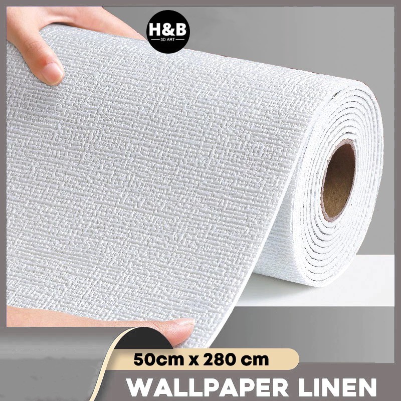 Jual Wallpaper Linen Roll | Wallpaper Dinding | Dekorasi Kamar ...