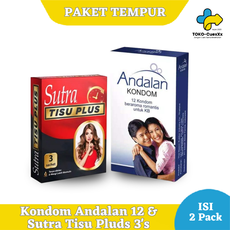 Jual Kondom Andalan 12 Pcs FREE Sutra Tisu plus isi 3 pcs | Shopee ...