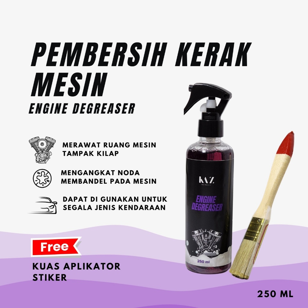 Jual Engine Degreaser kaz projects – Pembersih Mesin Motor & Mobil, Ampuh Angkat Kerak & Oli ...