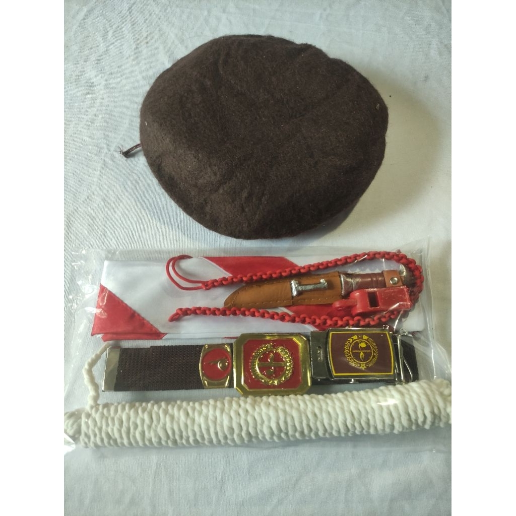 Jual Set Atribut Perlengkapan Pramuka lengkap khusus PUTRA SD/SMP/SMA ...