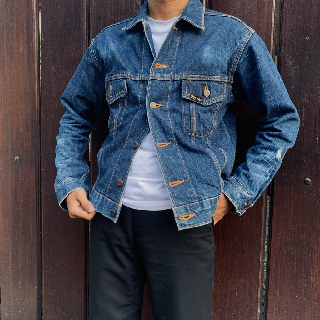 Jual Blueway Trucker Denim Jacket Type lll Selvedge | Shopee Indonesia