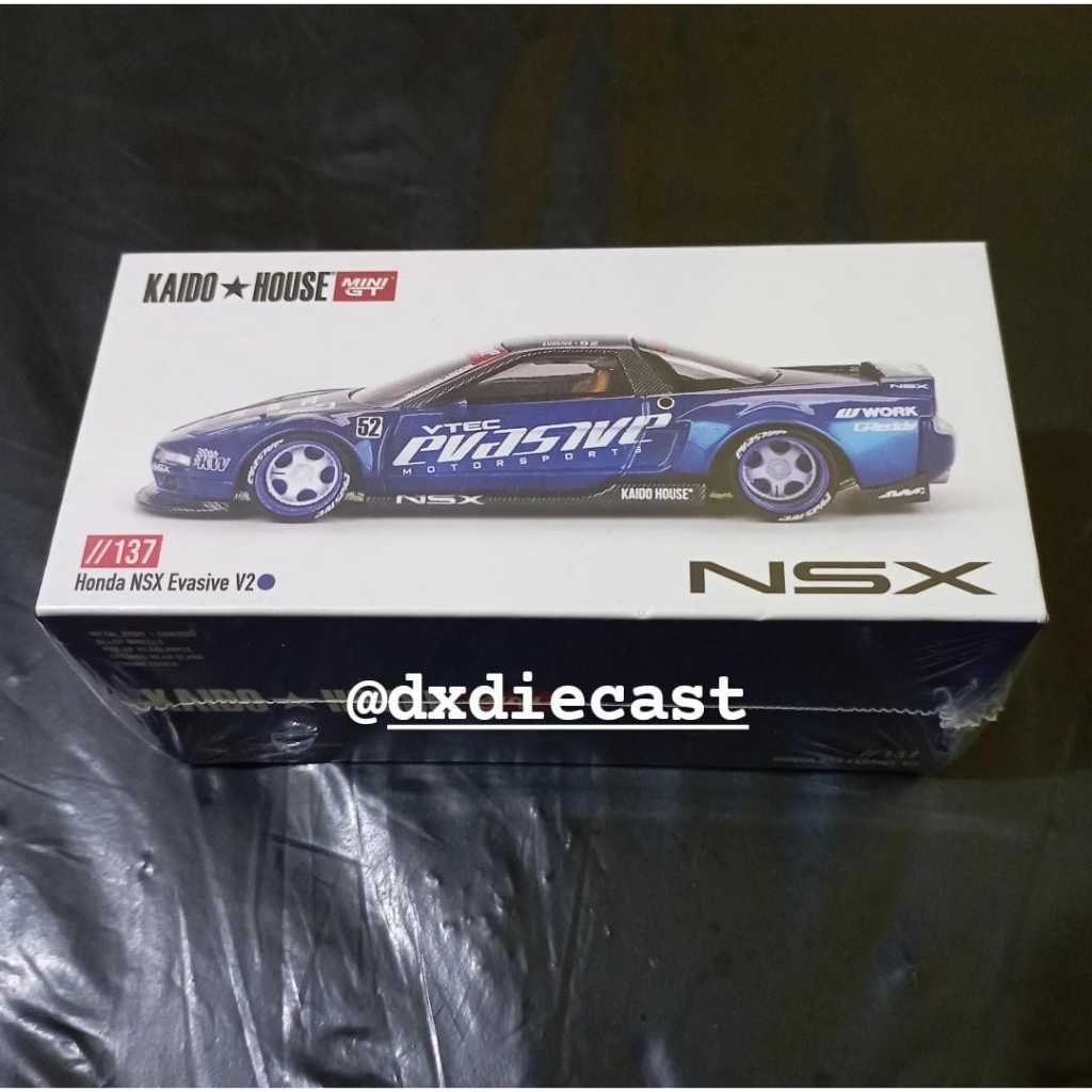 Jual Kaido House Mini GT Honda NSX Evasive V2 Biru - KHMG137 | Shopee ...