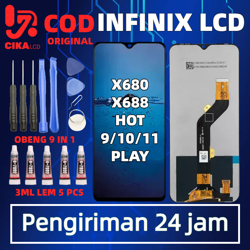 Jual 【ASLI 100%】LCD Infinix Hot 9 Play Hot 10 Play Hot 11 Play / X680 ...