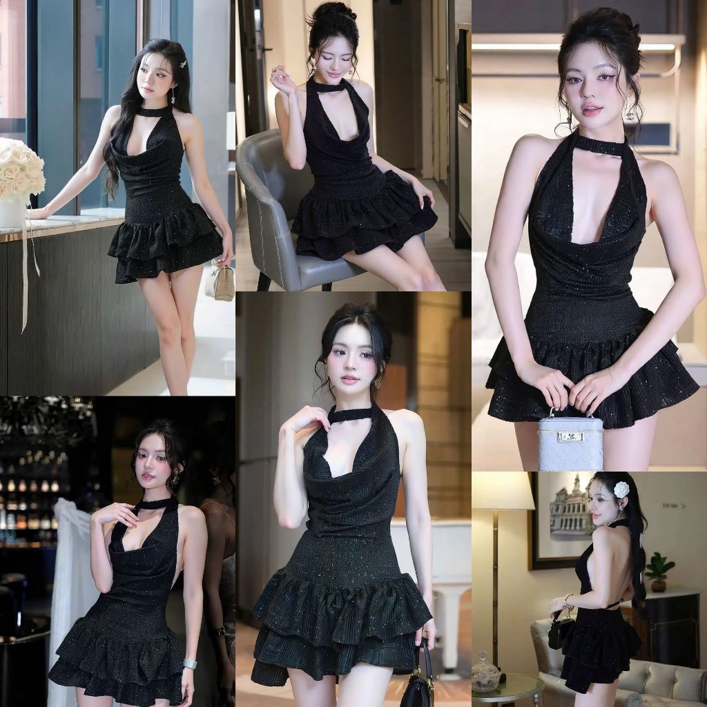 Jual RTYU CODE: SR 01 DRESS PREMIUM BKK READY STOK | Shopee Indonesia
