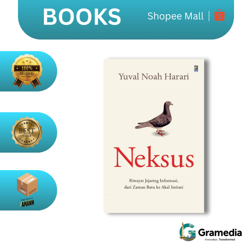 Jual Gramedia MKG - Buku Neksus (Yuval Noah Harari) | Shopee Indonesia