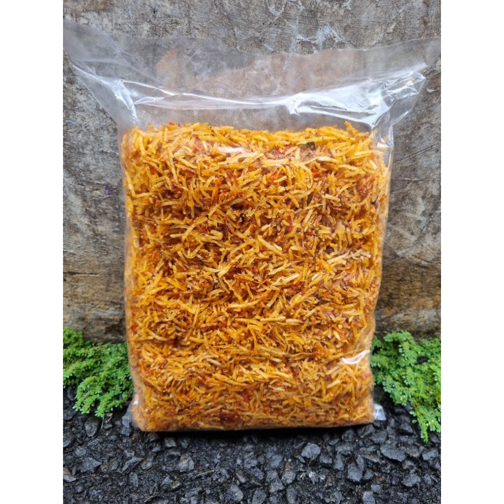 Jual Kering Kentang Mustofa kemasan Kiloan 1Kg | Shopee Indonesia