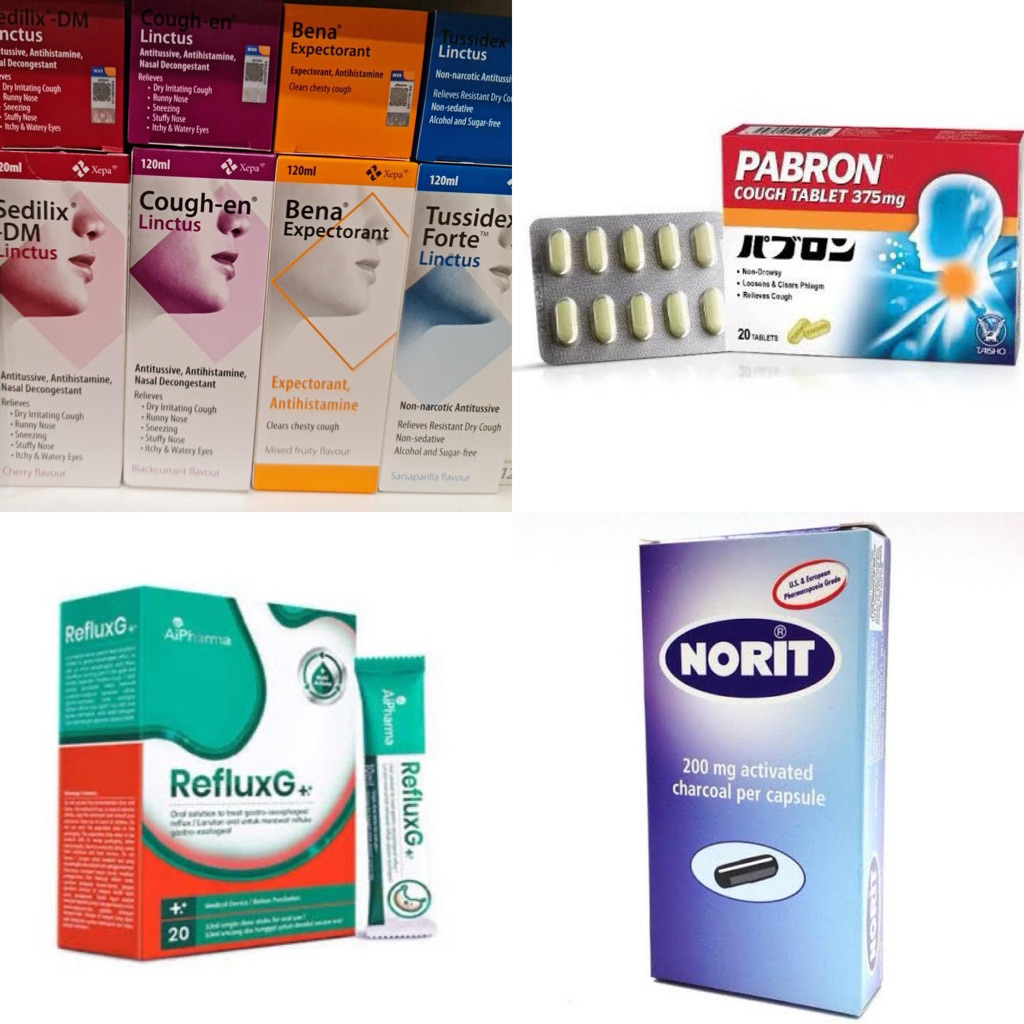 Jual Vitamin Obat Campur Bena Tussidex Cough En - Reflux - Pabron Cough ...