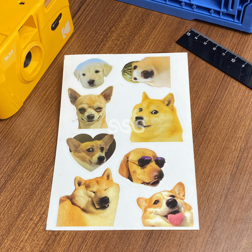 Jual STICKER MEME ANJING / STICKER PACK AESTHETIC / STICKER LAPTOP ...