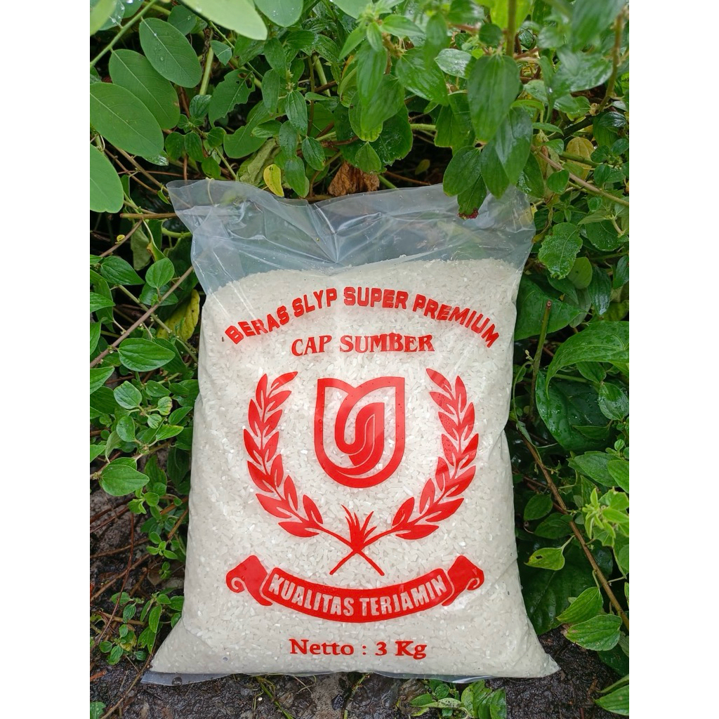 Jual BERAS PREMIUM CAP SUMBER 3 KG | Shopee Indonesia