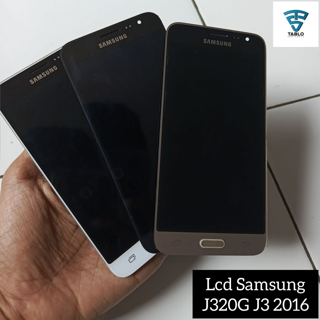 Jual Lcd touchscreen frame Samsung J320 J3 2016 ori Copotan hp Oled Amoled | Shopee Indonesia