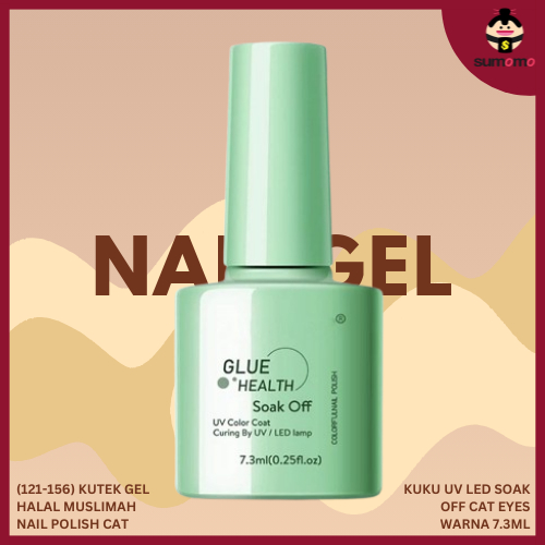 Jual (121-156) Kutek Gel Halal Muslimah Nail Polish Cat Kuku UV LED ...