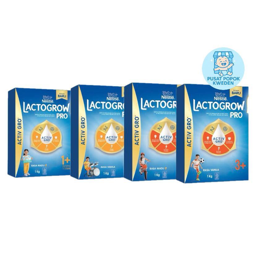 Jual Nestle LACTOGROW PRO 1+/3+ / LACTOGROW 3/4 dengan ACTiVGRO ...