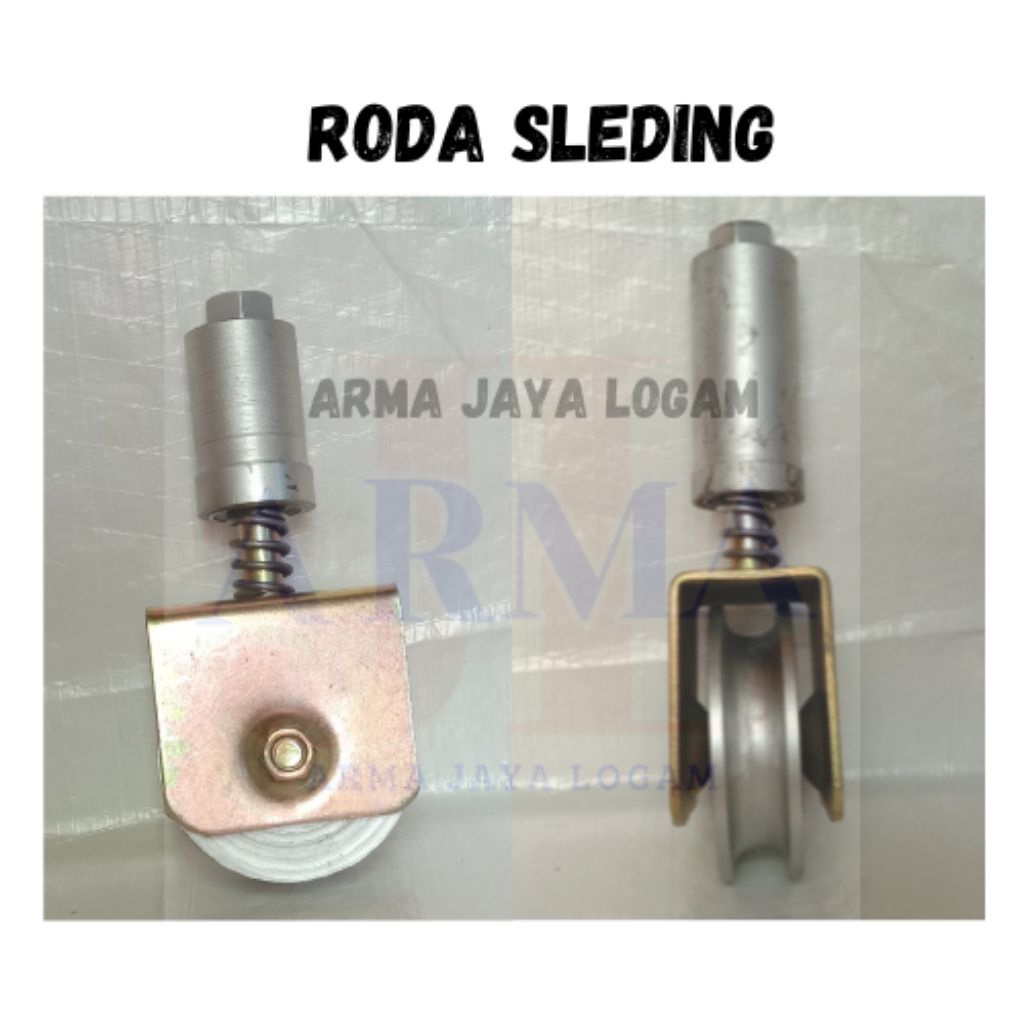 Jual roda sliding besi cor roda sliding pagar lipat roda sliding rel ...
