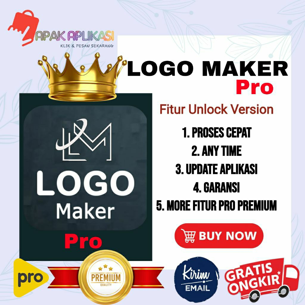 Jual logo maker premium / logo maker pro | Shopee Indonesia
