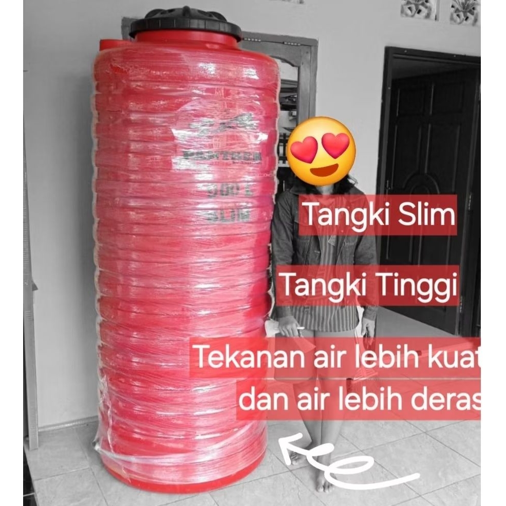 Jual Tedmon slim tandon air ramping tangki kurus tinggi langsing King ...