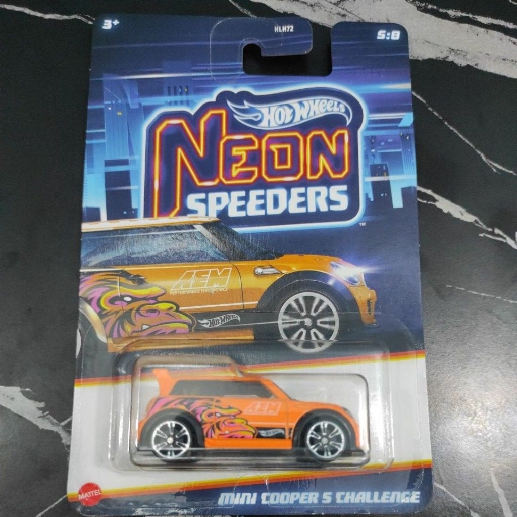 Jual [BACA DESKRIPSPI] Hotwheels Neon Speeders Mini Cooper S Challenge ...