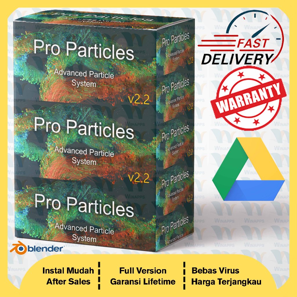 Jual Pro Particles - GeoNodes Particle System for Blender 3D | Shopee Indonesia