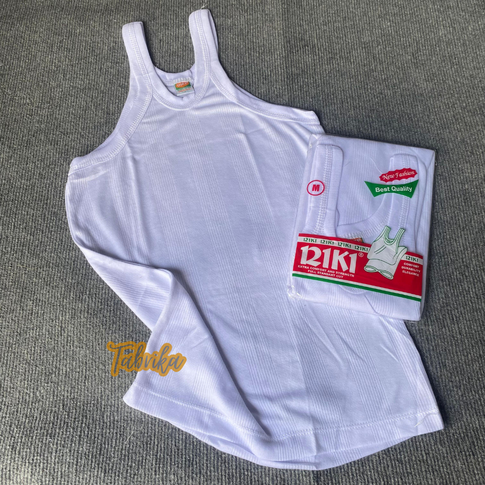 Jual Singlet Putih Pria Dewasa Putih Riki | Shopee Indonesia