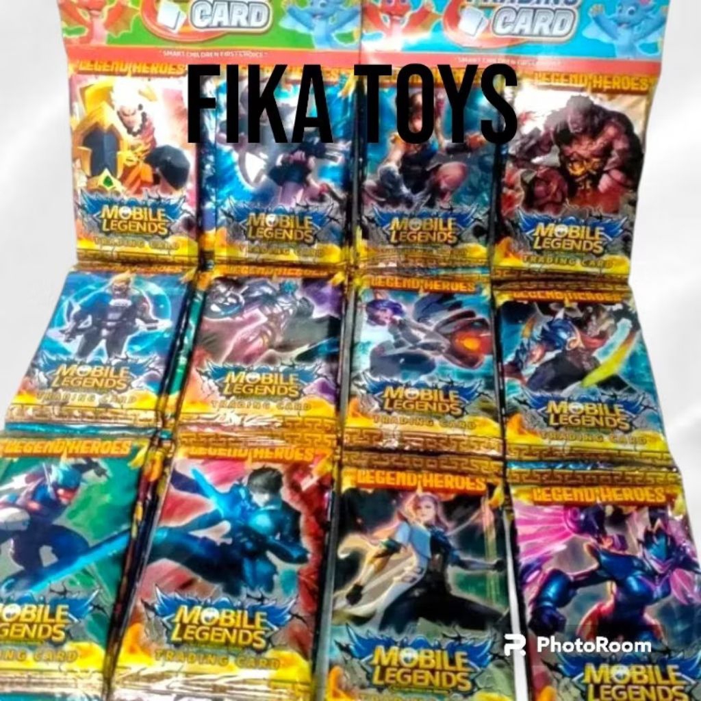 Jual Kartu Foil Trading Card Mobile Legend / Kartu ML 12 Sachet Trading ...