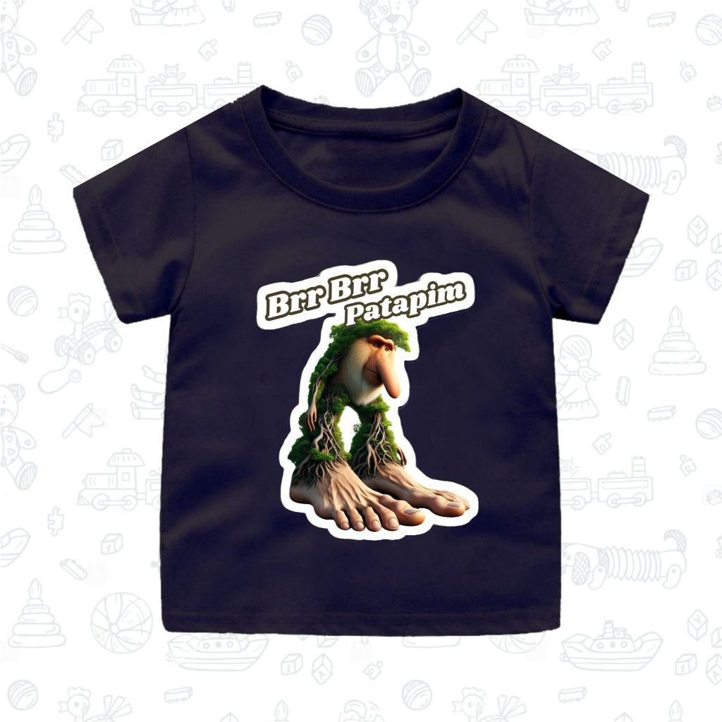 Jual KAOS ANOMALI BRR BRR PATAPIM USIA 1 2 3 4 5 6 7 8 9 10 11 12 TAHUN ...