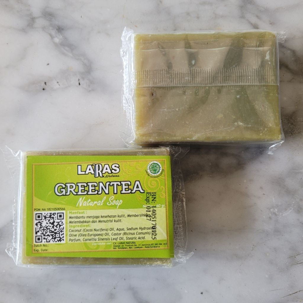 Jual Sabun Organik Herbal Teh Hijau BPOM - Membuat Kulit Glowing Alami ...
