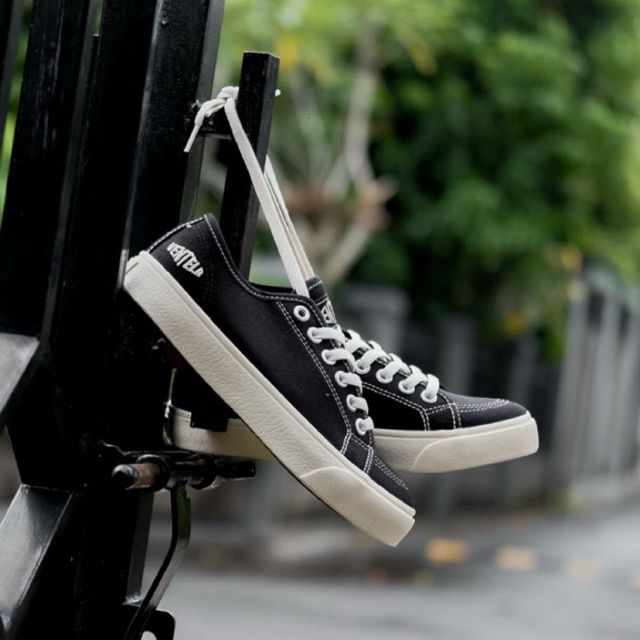 Jual VENTELA Sepatu Ventela Alpha Black Natural Original Made In Indonesia | Shopee Indonesia