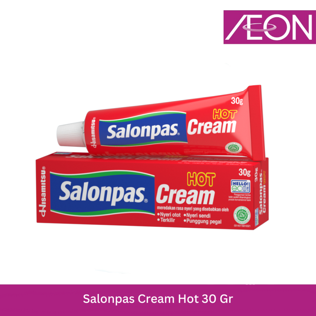 Jual Salonpas Cream Hot 30 Gr | Shopee Indonesia