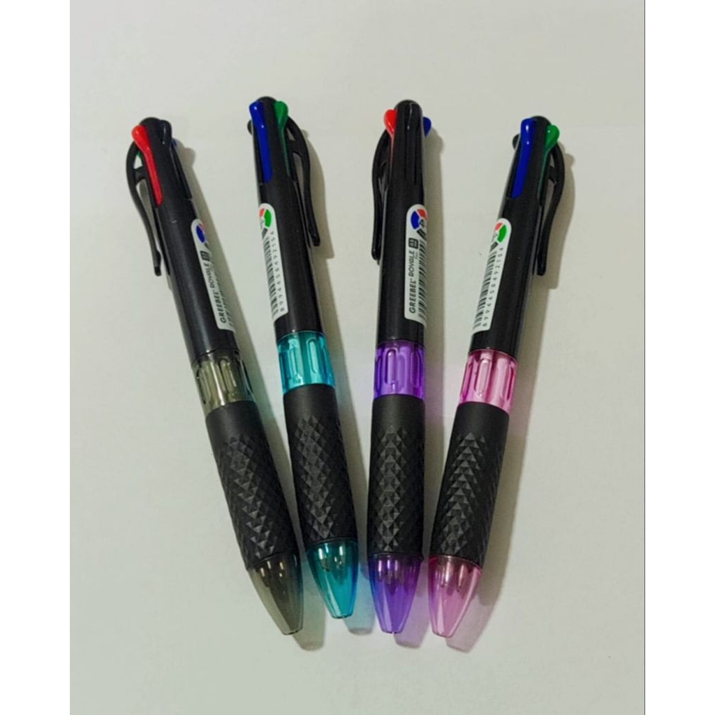 Jual PEN ROYAL 4 IN ONE COLOURS GREEBEL/ PULPEN 4 WARNA, 0,5 mm ...