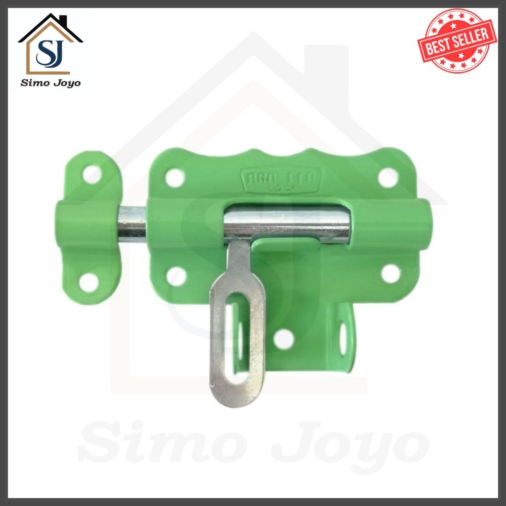 Jual GRENDEL OVERVAL 2 INCH ARNIETTA LOCK - TOSCA | Shopee Indonesia