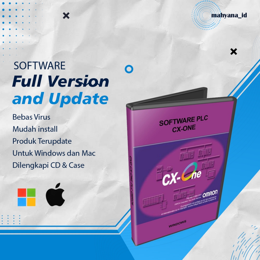 Jual Omron CX-One v4 |software suite allows users to build, package and ...