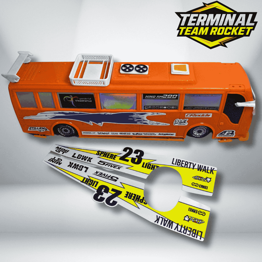 Jual Stiker Livery LWBK 23 Laminasi Full Body Original | aksesoris ...
